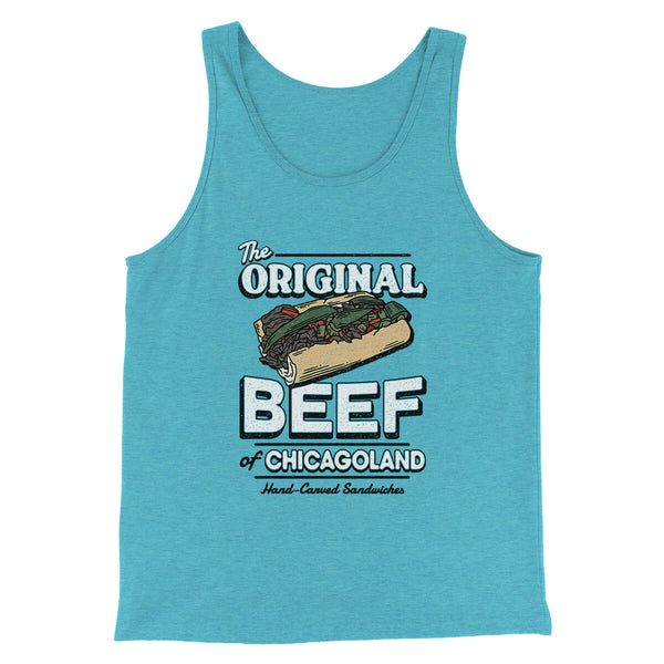 The Original Beef Of Chicagoland Men/Unisex Tank Top - Famous IRL