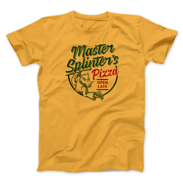 Master Splinters Pizza Funny Movie Men/Unisex T-Shirt - Famous IRL