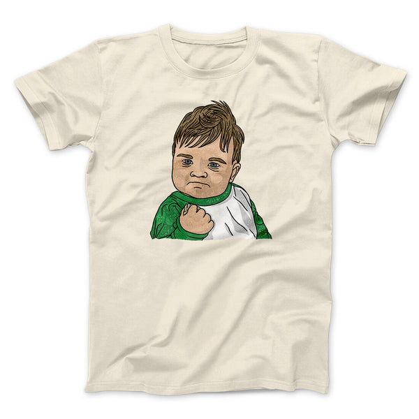 Success Kid Meme Funny Men/Unisex T-Shirt - Famous IRL