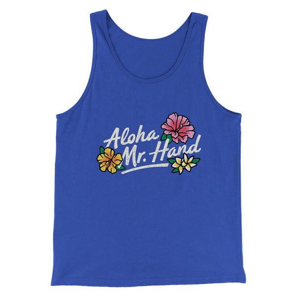 Aloha Mr. Hand Men/Unisex Tank Top - Famous IRL