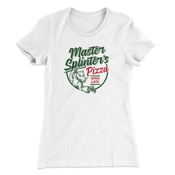 Master Splinters Pizza Women's T-Shirt - Famous IRL