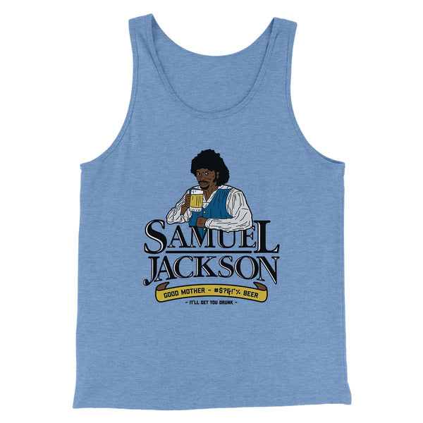 Samuel L. Jackson Beer Men/Unisex Tank Top - Famous IRL