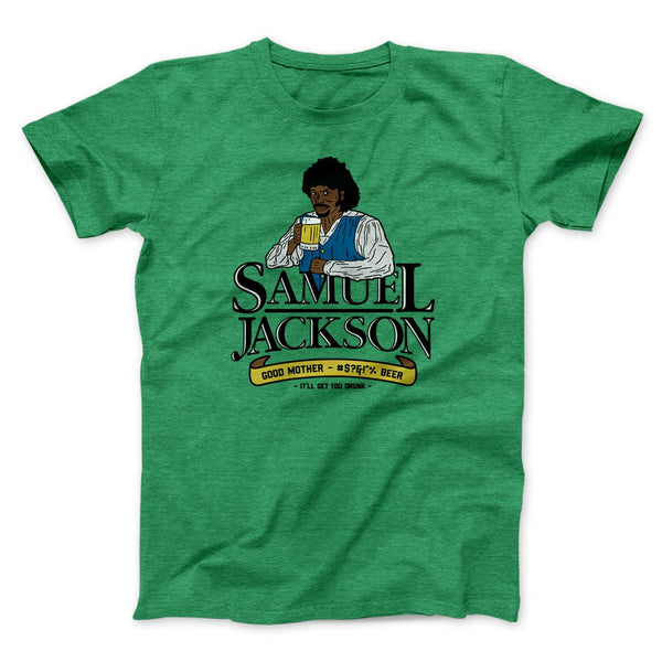 Samuel L. Jackson Beer Men/Unisex T-Shirt - Famous IRL