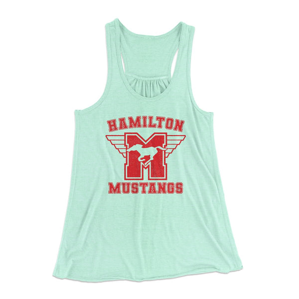 Hamilton Mustangs Women's Flowey Tank Top - Famous IRL