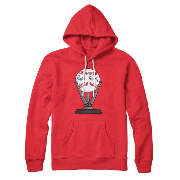 Babe Ruth Signed Ball Hoodie - Famous IRL