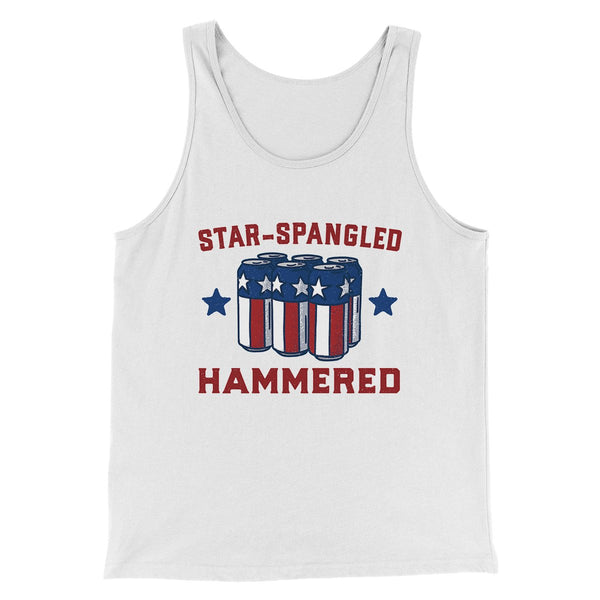Star Spangled Hammered Men/Unisex Tank Top - Famous IRL
