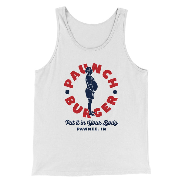 Paunch Burger Men/Unisex Tank Top - Famous IRL