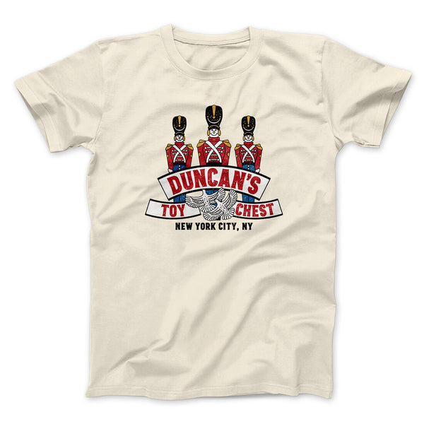 Duncan’s Toy Chest Funny Movie Men/Unisex T-Shirt - Famous IRL