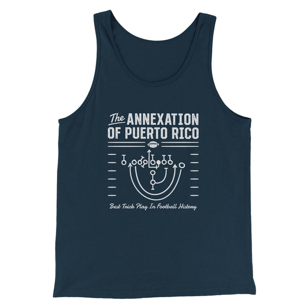 The Annexation Of Puerto Rico Funny Movie Men/Unisex Tank Top - Famous IRL